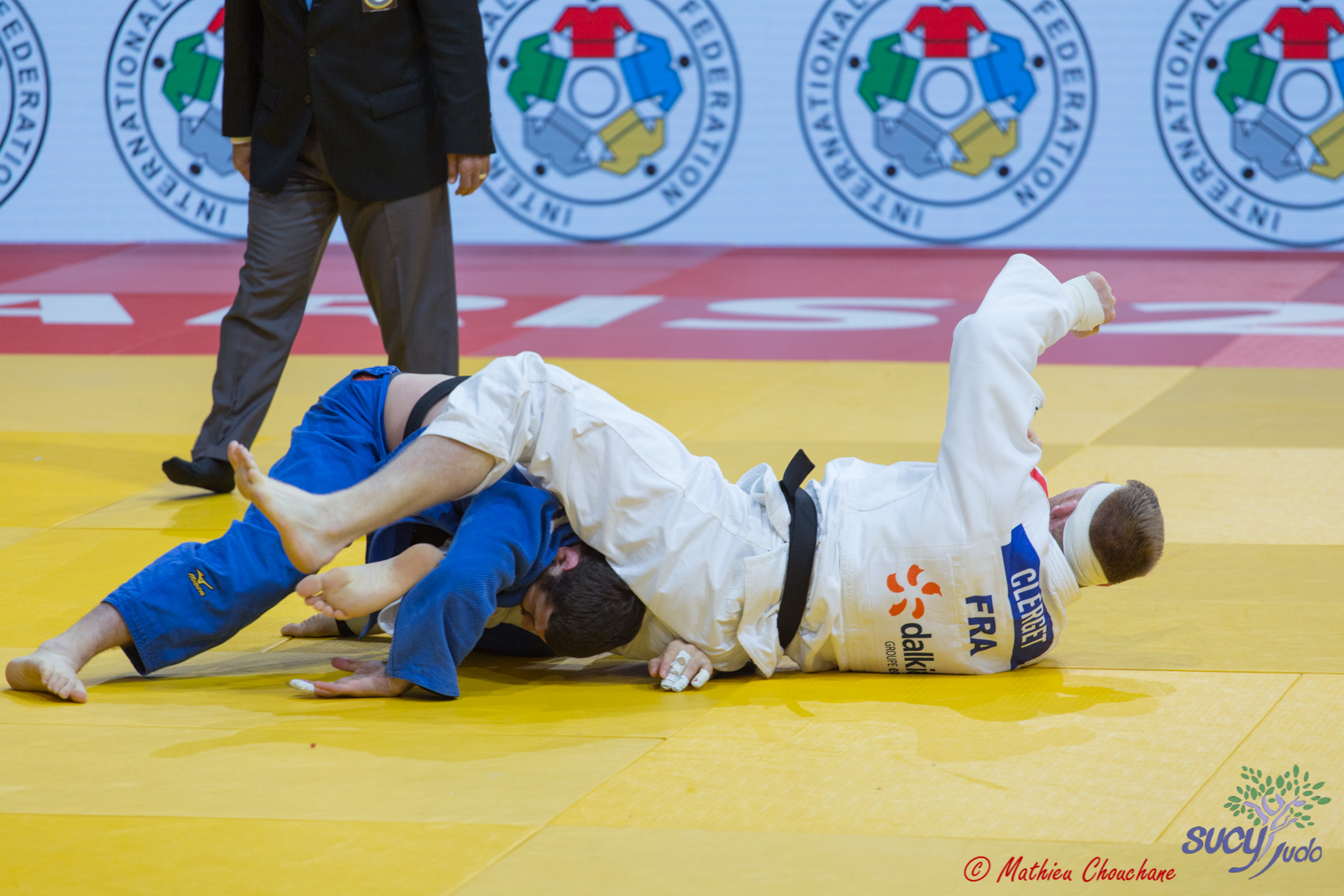 Interview d'Axel Clerget, médaillé d'argent au Grand Slam de Paris 2017 - Sucy Judo